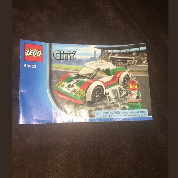 Lego | Toys | Lego City 6053 Race Car Manuel Only | Poshmark